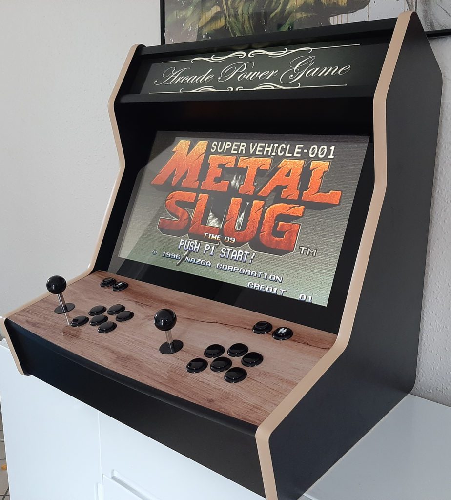 Bartop xxl raspberry pi 4 haut de gamme sur mesure | Arcade Power Game