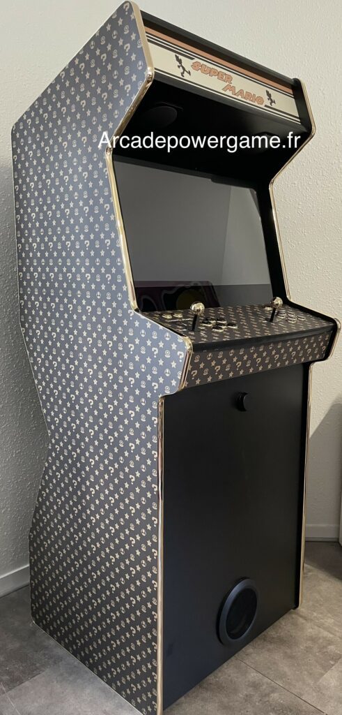 Borne arcade Mario Gold Edition | Raspberry Pi | Pandora's Box