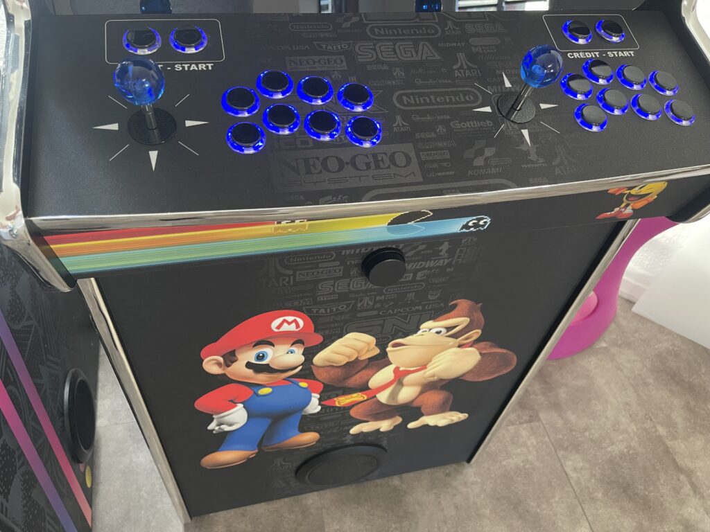 Borne arcade Retro Wave | Raspberry Pi | Pandora's box